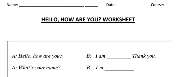 Speaking, reading and writing | UD1: Hello, how are you?